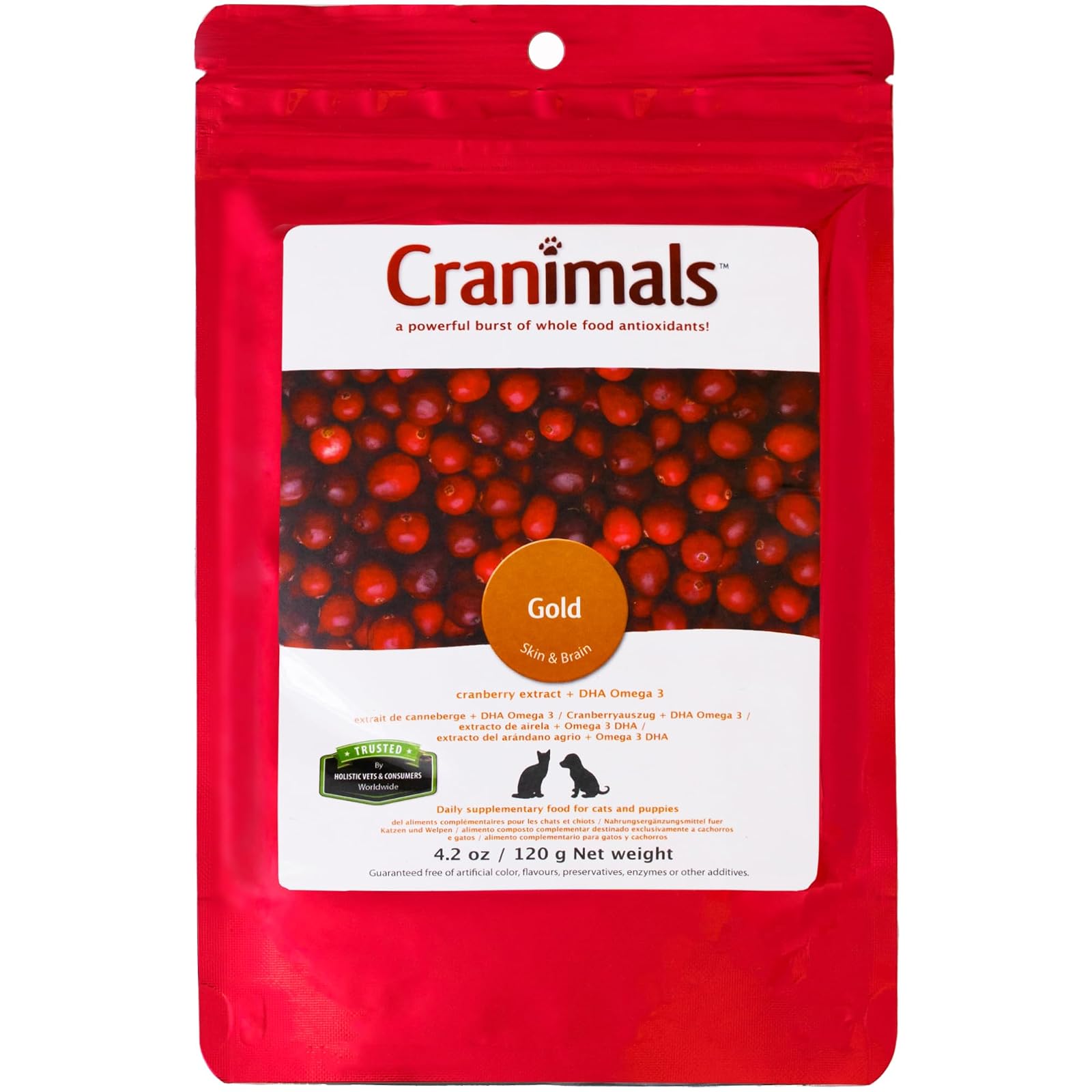 Cranimals Gold Cranberry Powder benefits