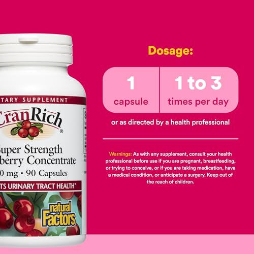 CranRich cranberry capsules for vitality