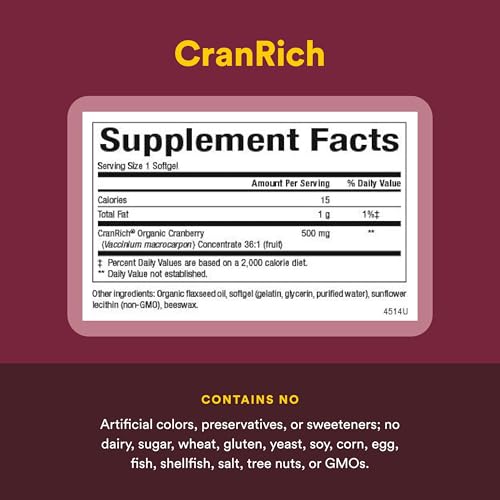 CranRich cranberry for overall vitality