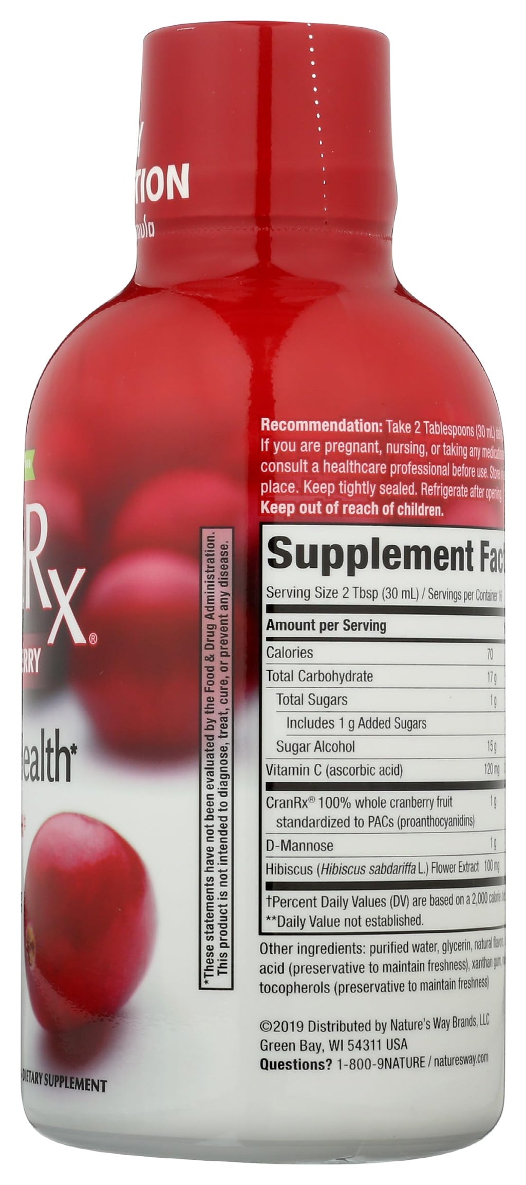 CranRx for bladder health