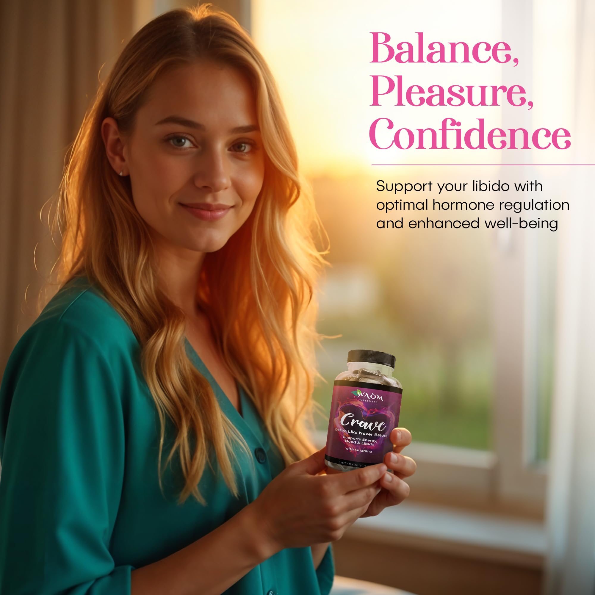 Crave vegan capsules for vitality