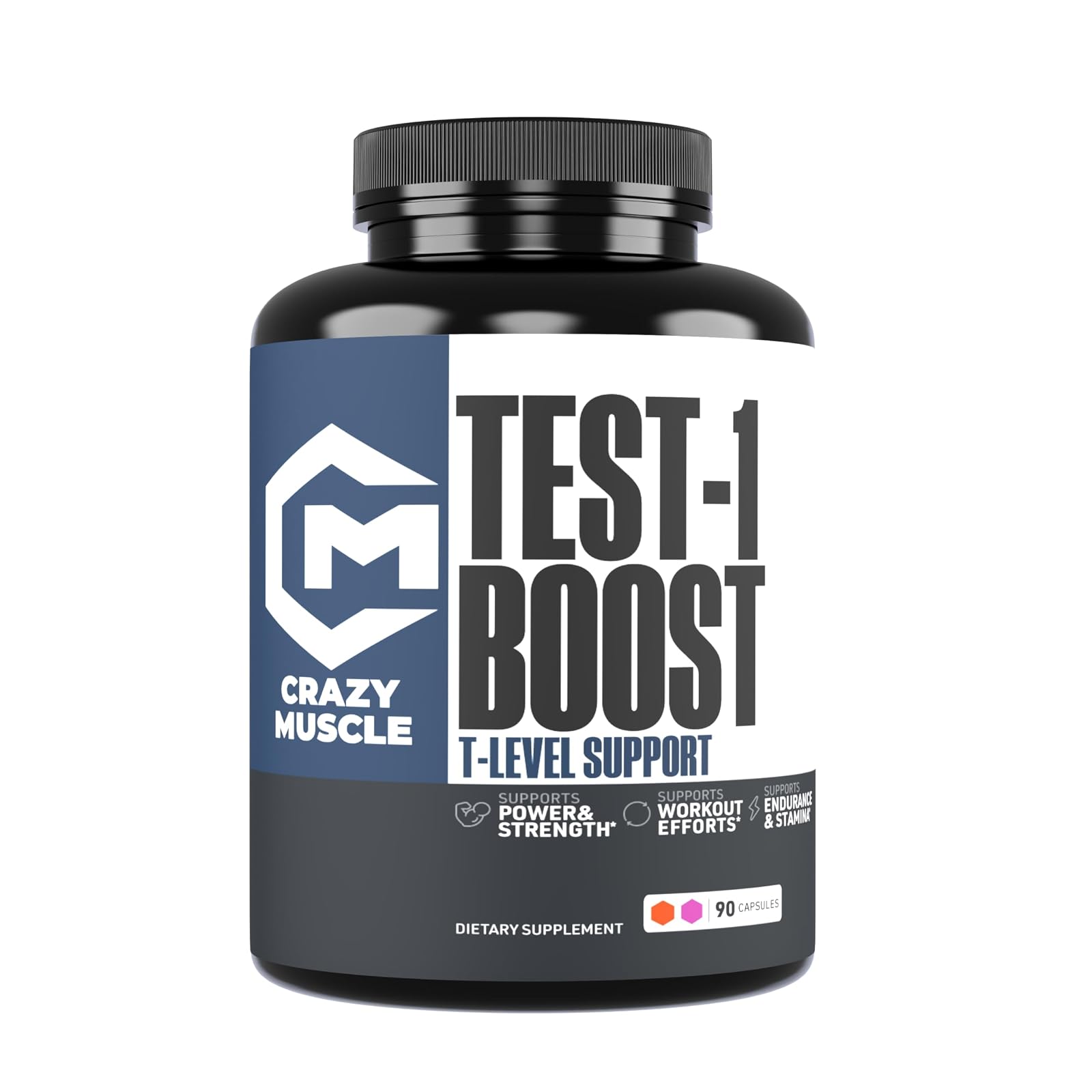 Crazy Muscle Booster 1300 mg capsules