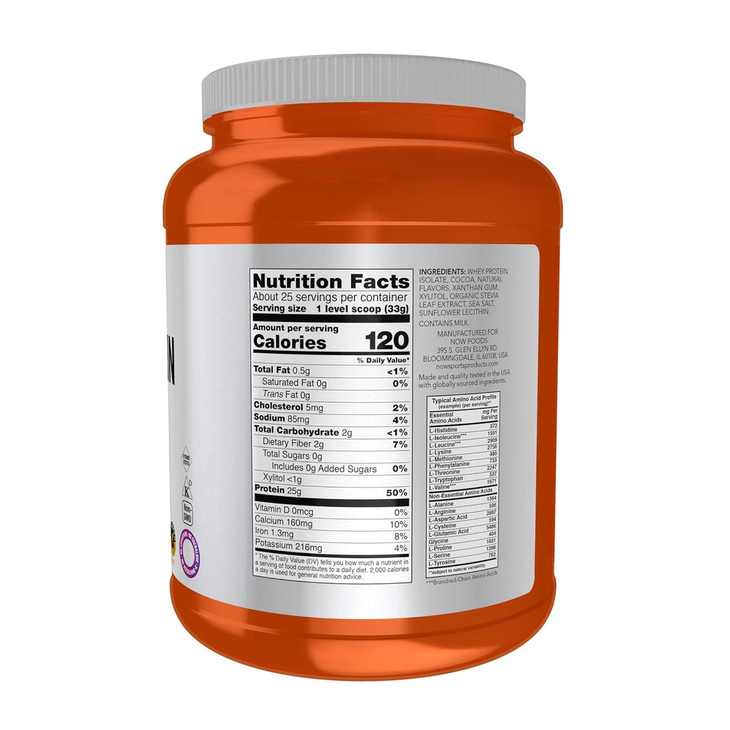 Creamy chocolate whey protein supplement