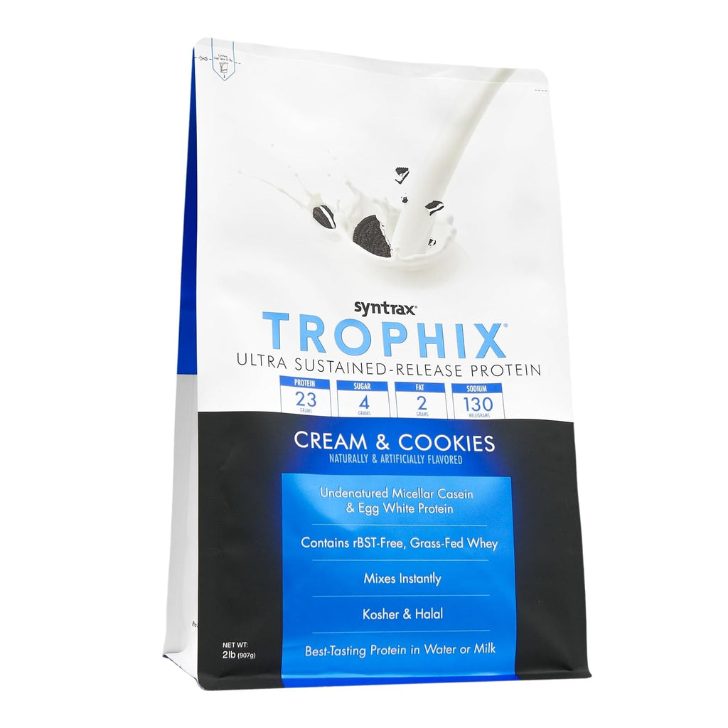Creamy cookies whey protein supplement
