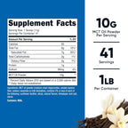 creamy MCT oil powder for smoothies