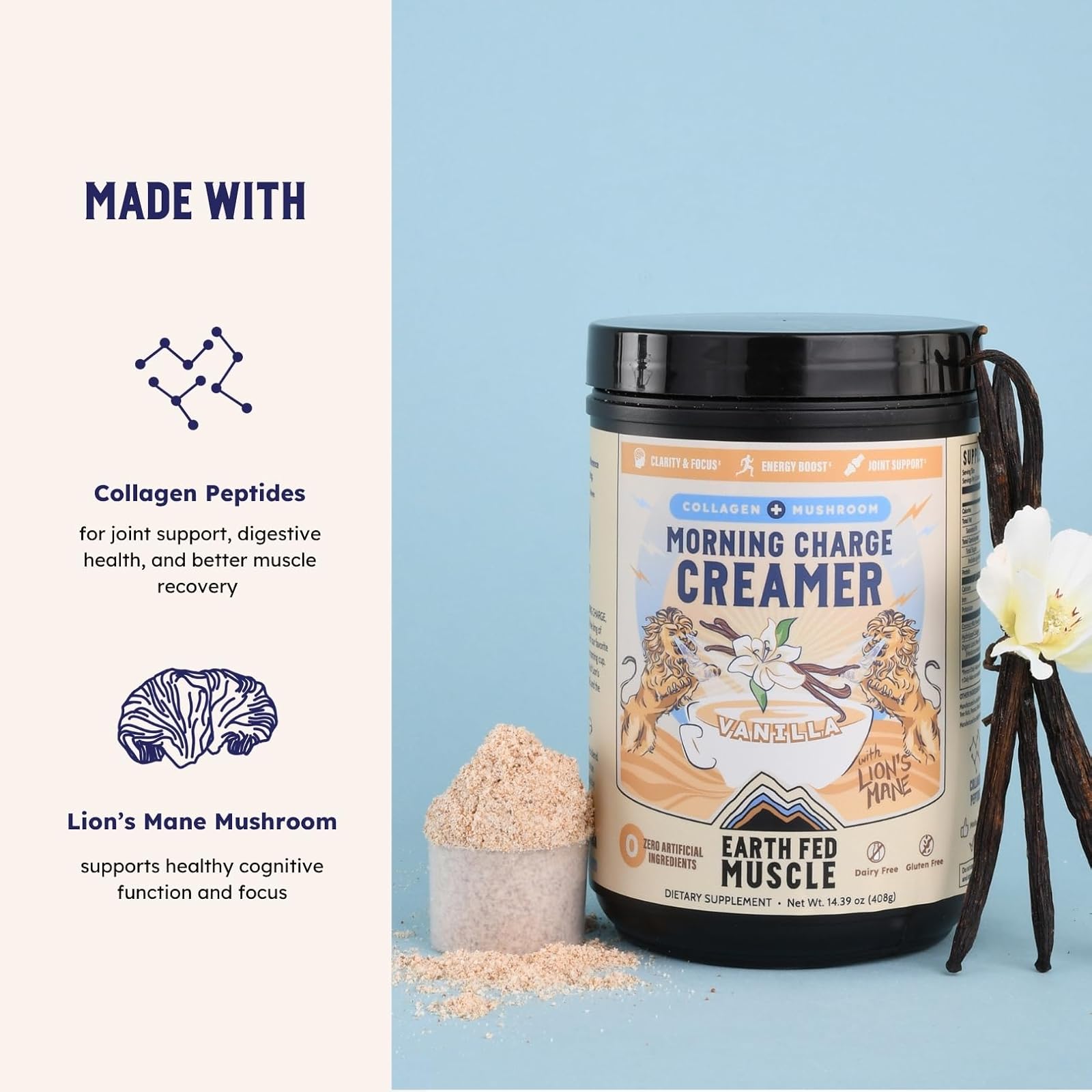 creamy protein boost for coffee