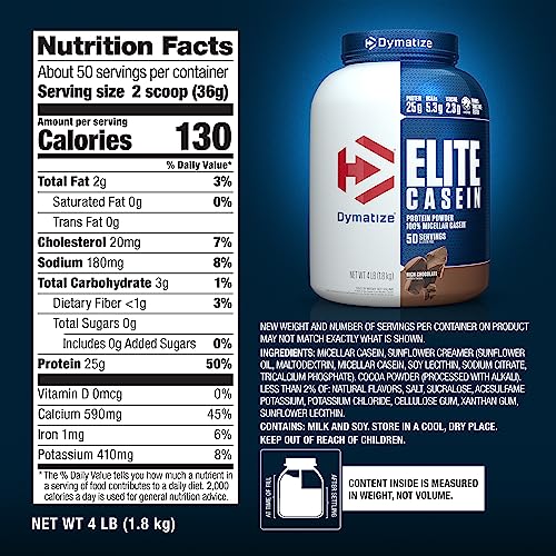 creamy texture casein protein shake