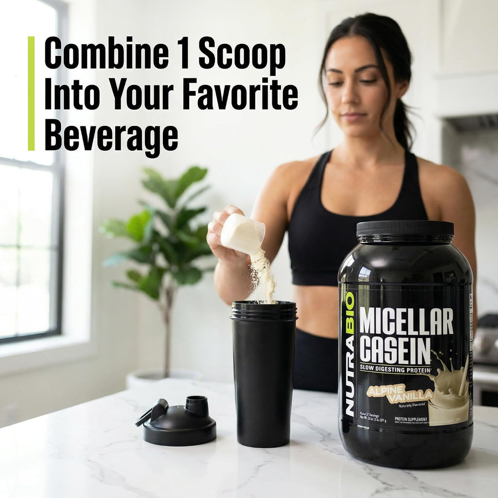 creamy vanilla casein for weight management