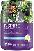 Creamy vanilla plant protein powder