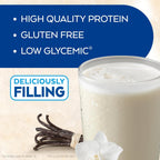 creamy vanilla protein drink