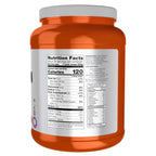 Creamy vanilla whey protein supplement
