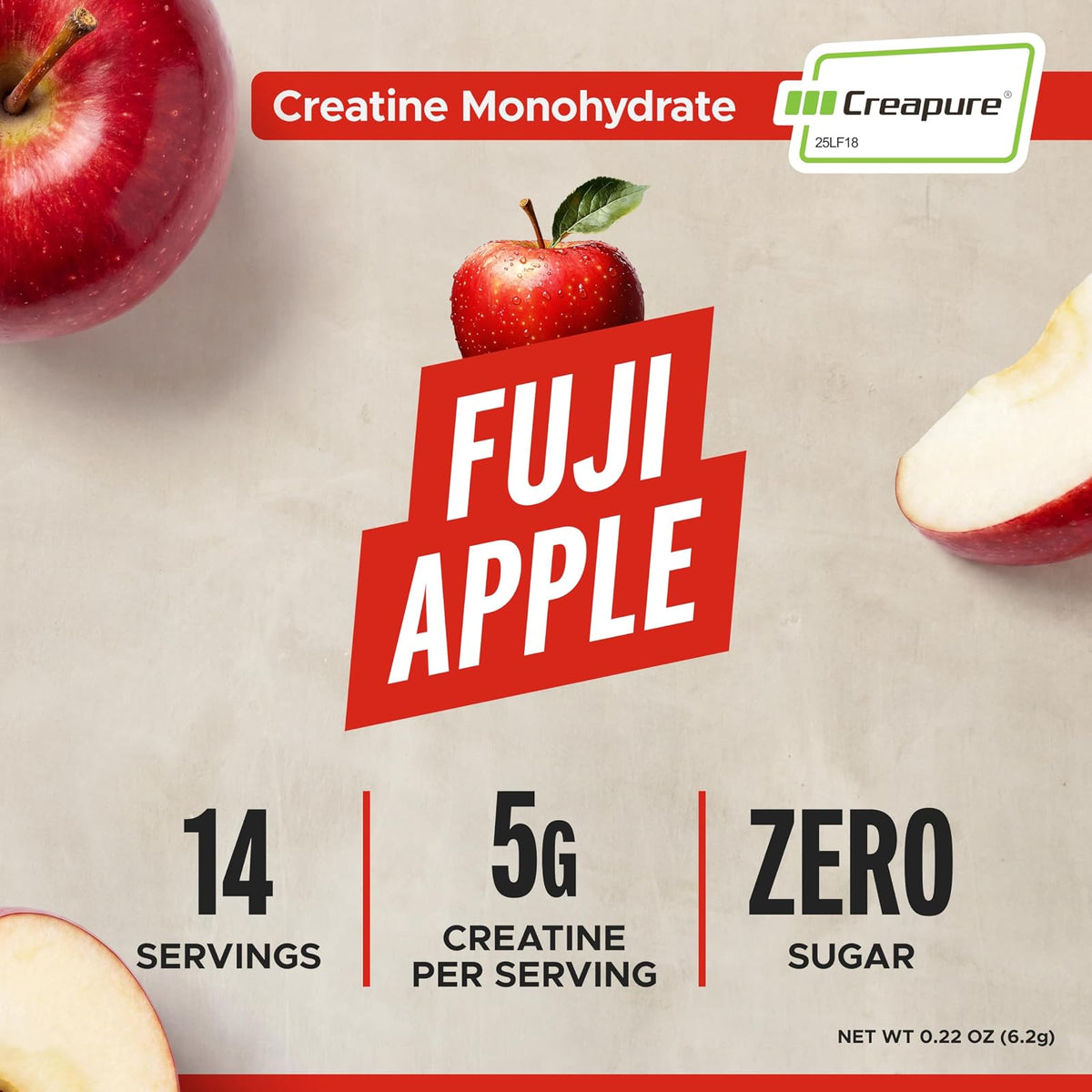 CreaPure creatine with Fuji apple flavour