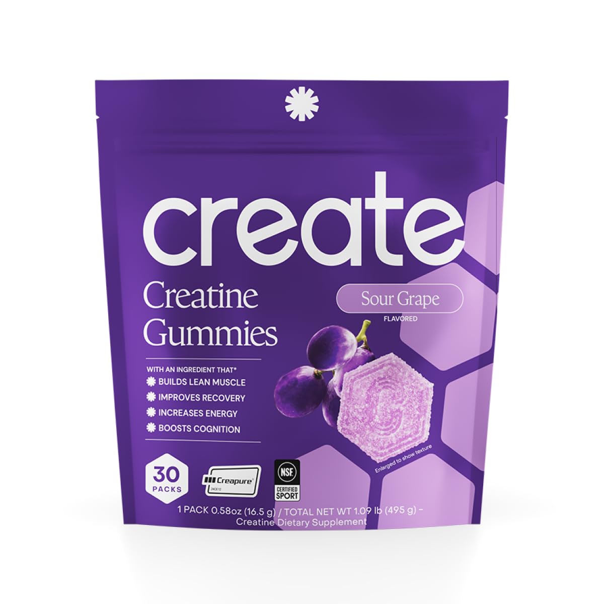 Create Creatine Monohydrate gummies for athletes