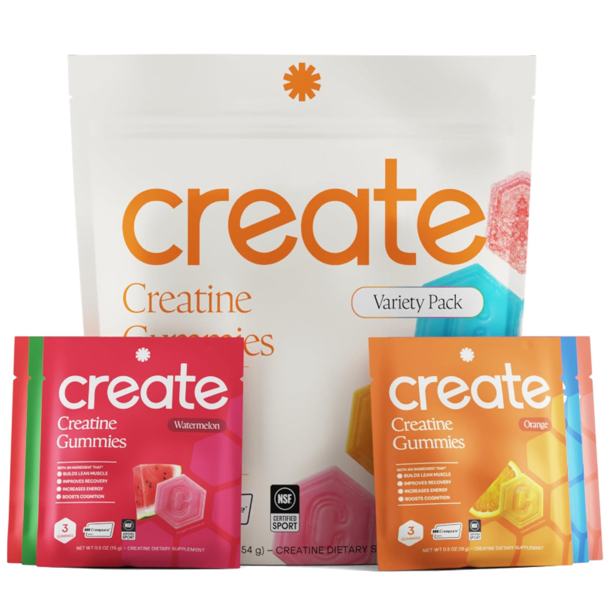 Create Creatine Monohydrate gummies for energy