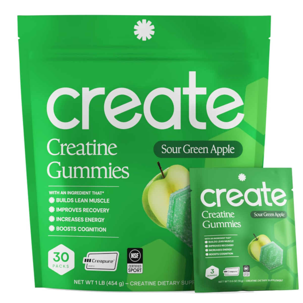 Create Creatine Monohydrate gummies for energy