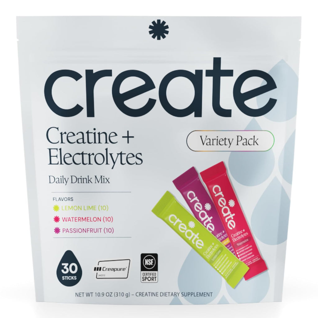 Create creatine variety pack benefits