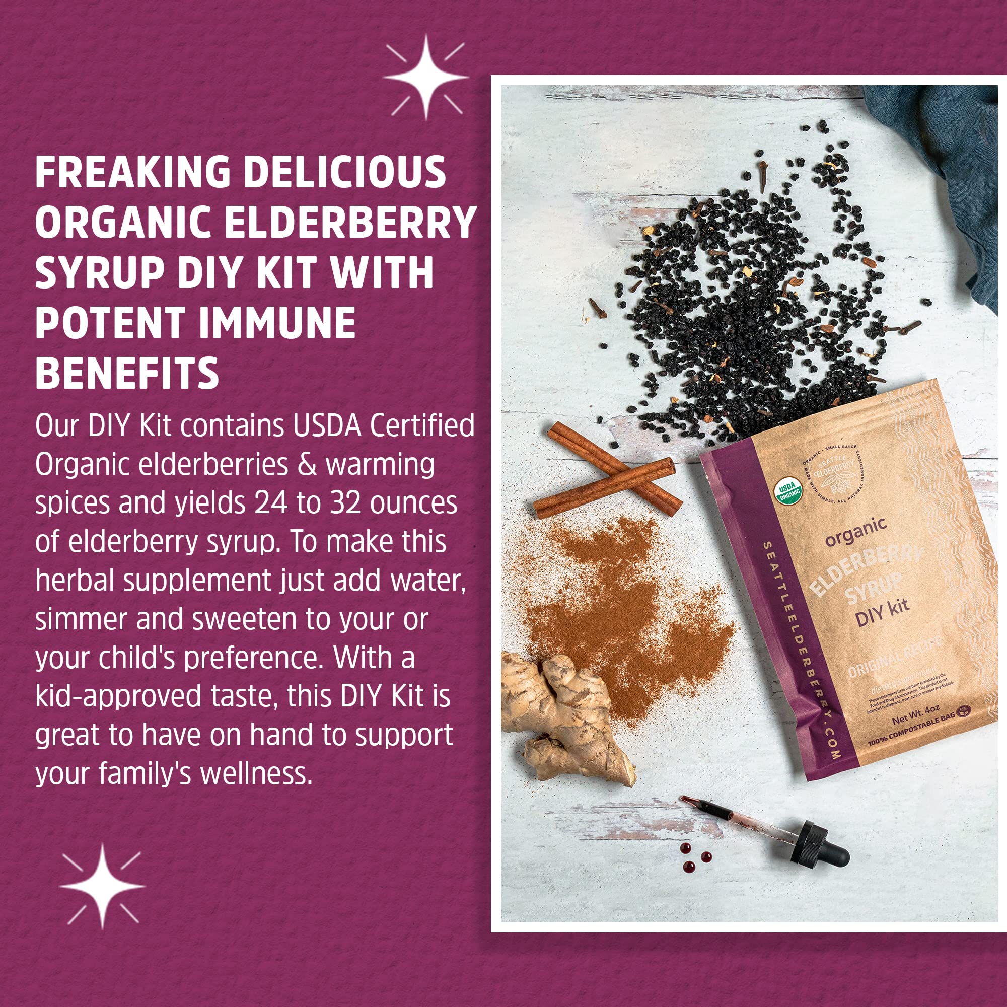 create your own elderberry supplement