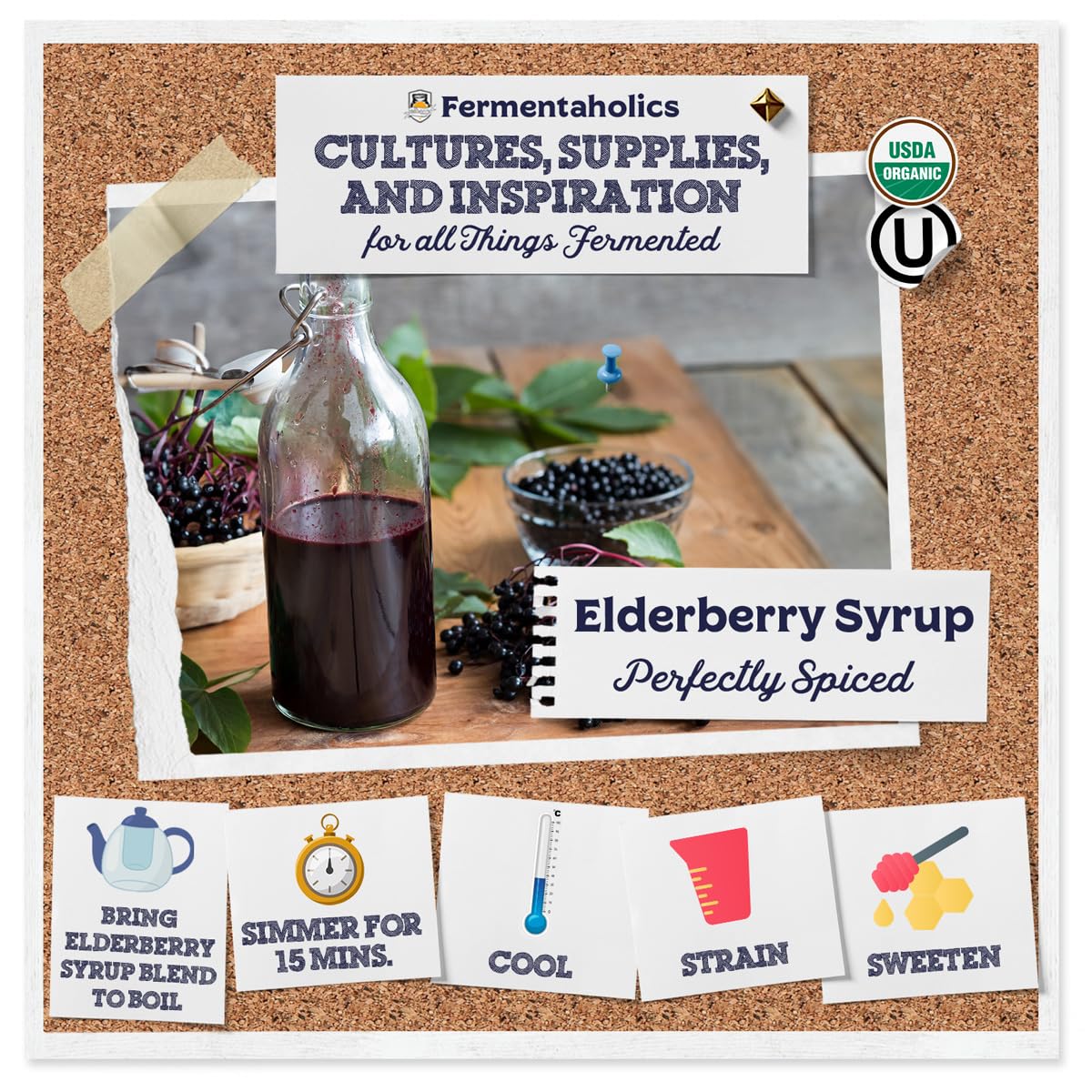 create your own elderberry syrup