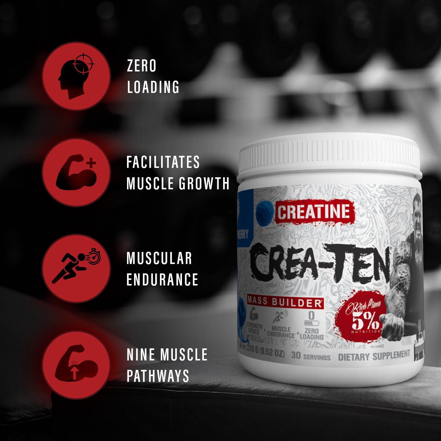 CreaTEN creatine for enhanced performance