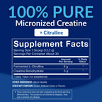 creatine and citrulline blend benefits