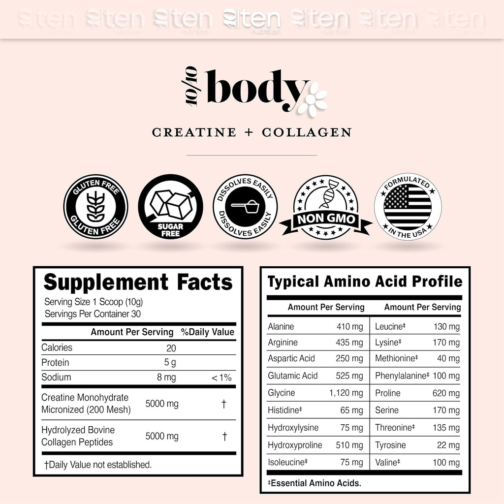 creatine and collagen for joint support