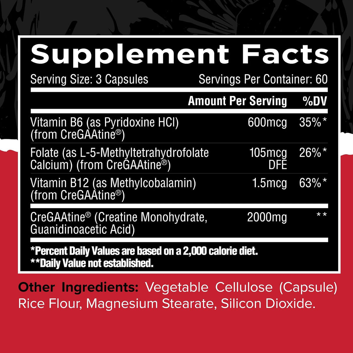 Creatine capsules for enhanced performance