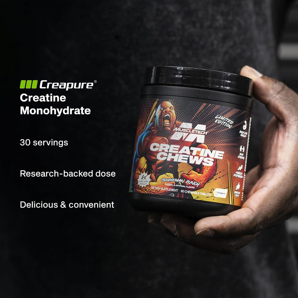 creatine chews for pre-workout boost