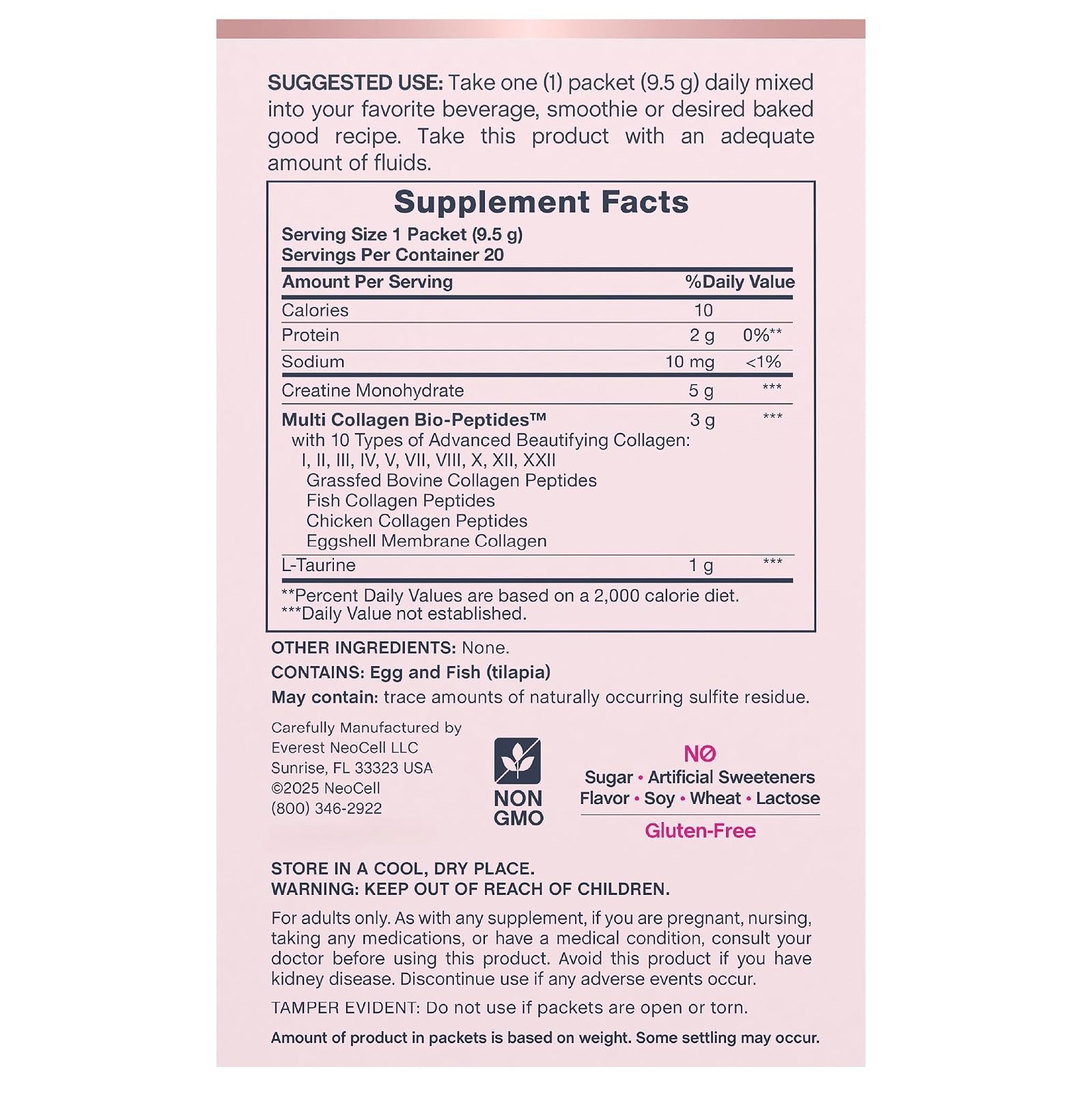 creatine collagen powder for energy