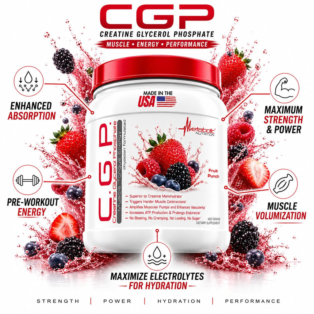 creatine glycerol phosphate fruit punch flavor
