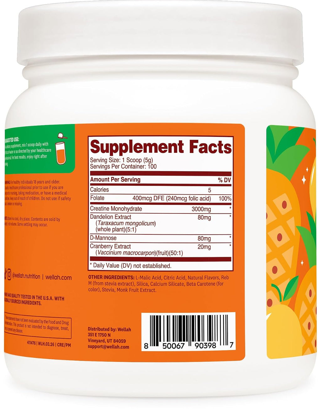 Creatine gummies for active women
