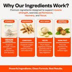 Creatine gummies for convenient nutrition
