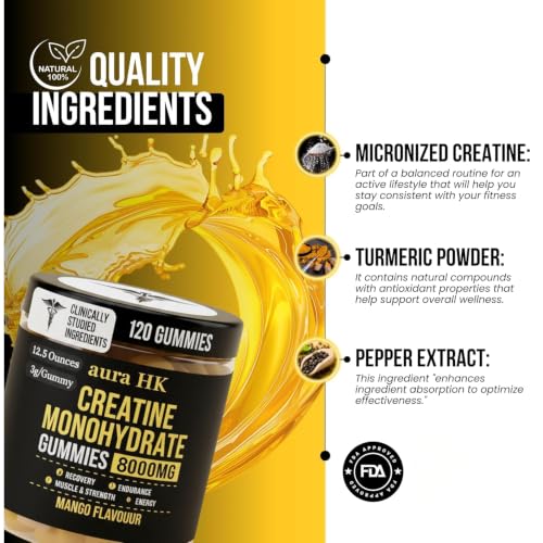 creatine gummies for convenient supplementation