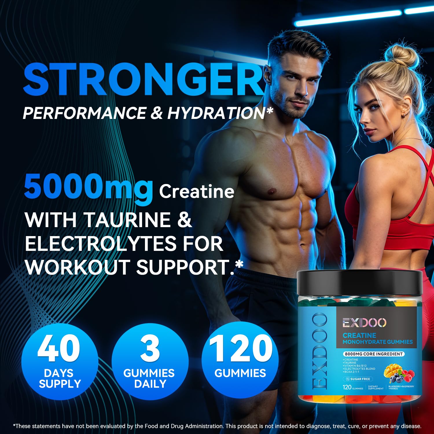 creatine gummies for energy boost