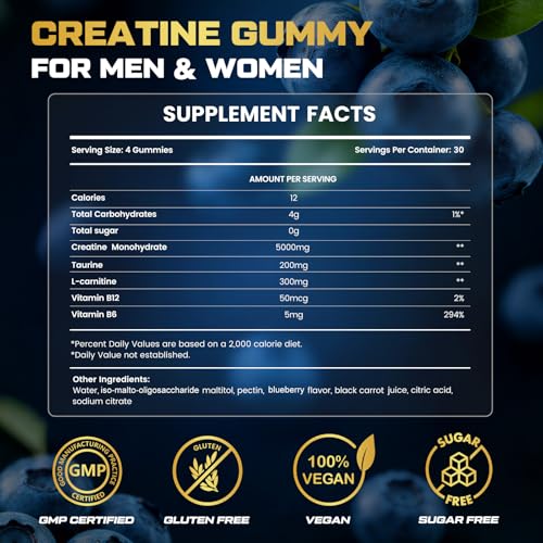 creatine gummies for enhanced endurance