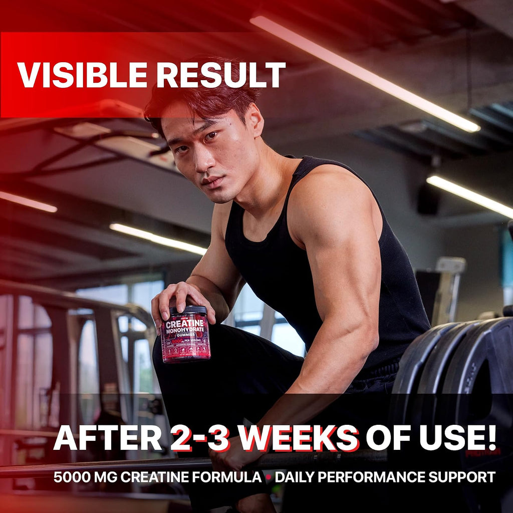 creatine gummies for enhanced endurance