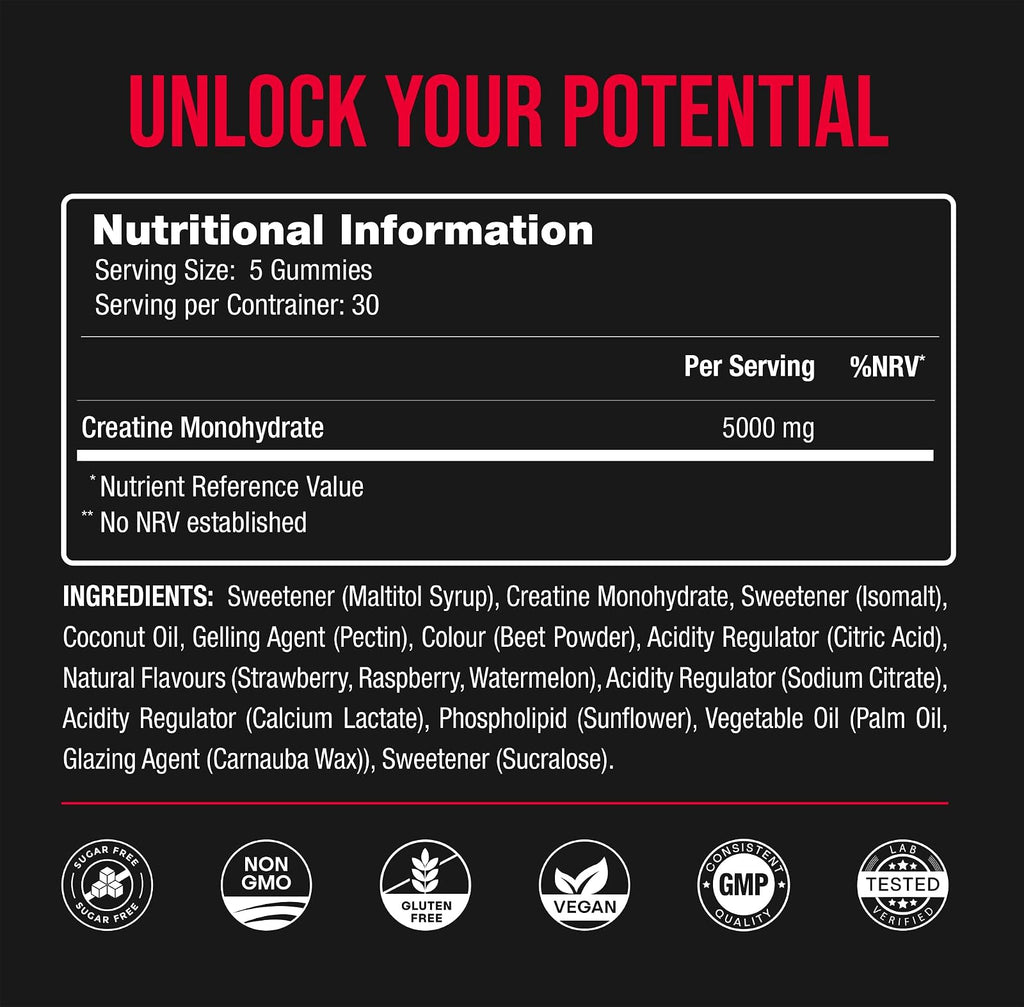 creatine gummies for enhanced performance