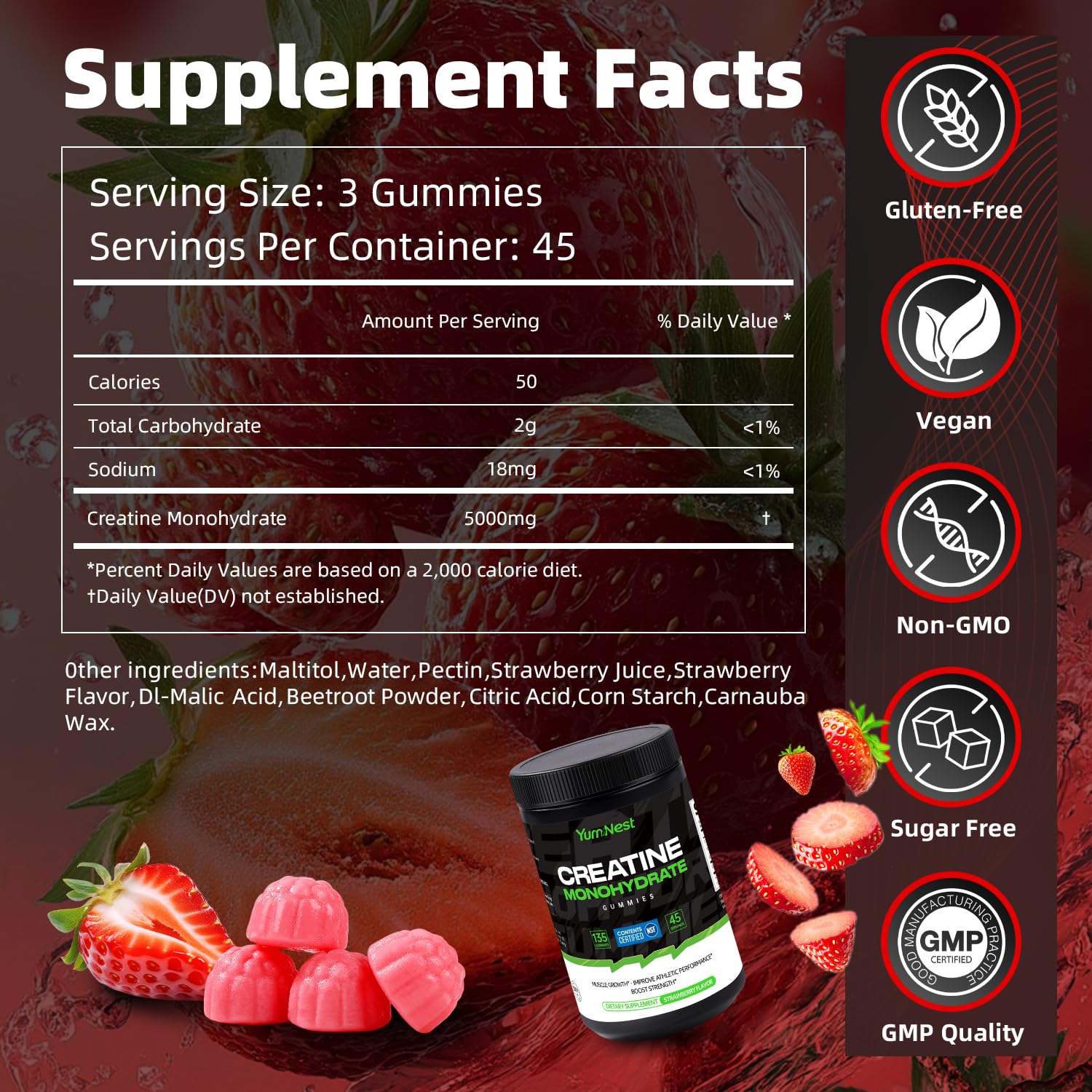 creatine gummies for enhanced performance