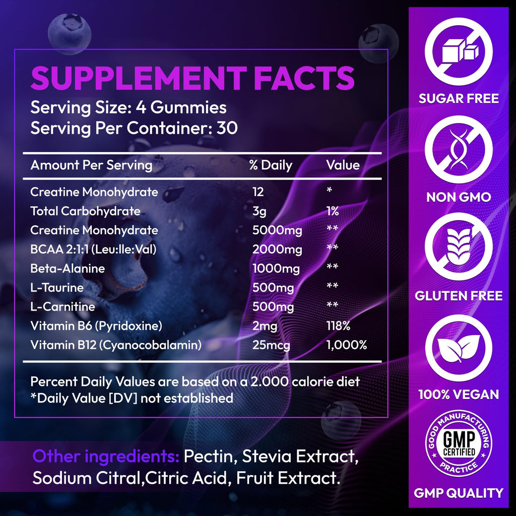creatine gummies for enhanced performance