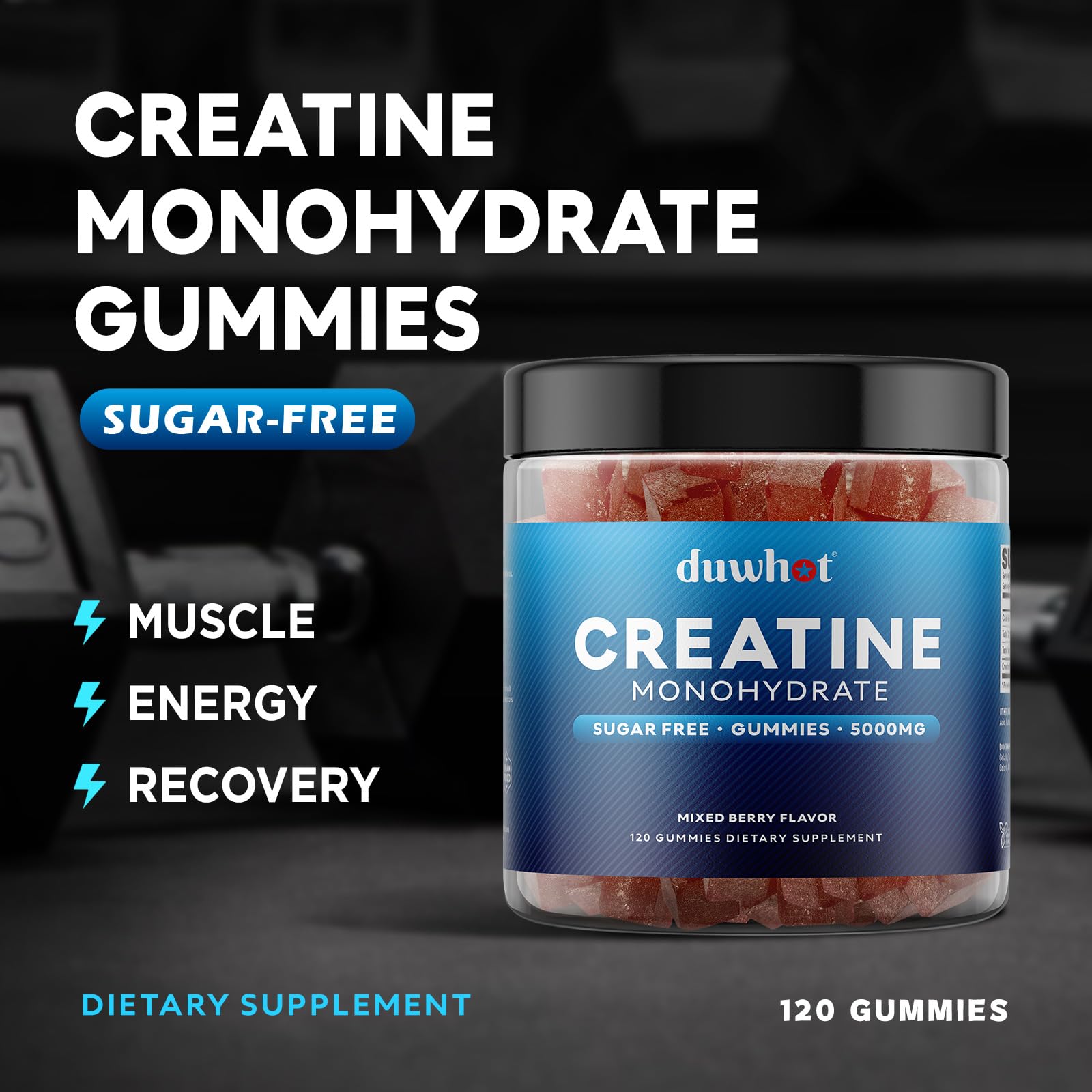 creatine gummies for muscle recovery