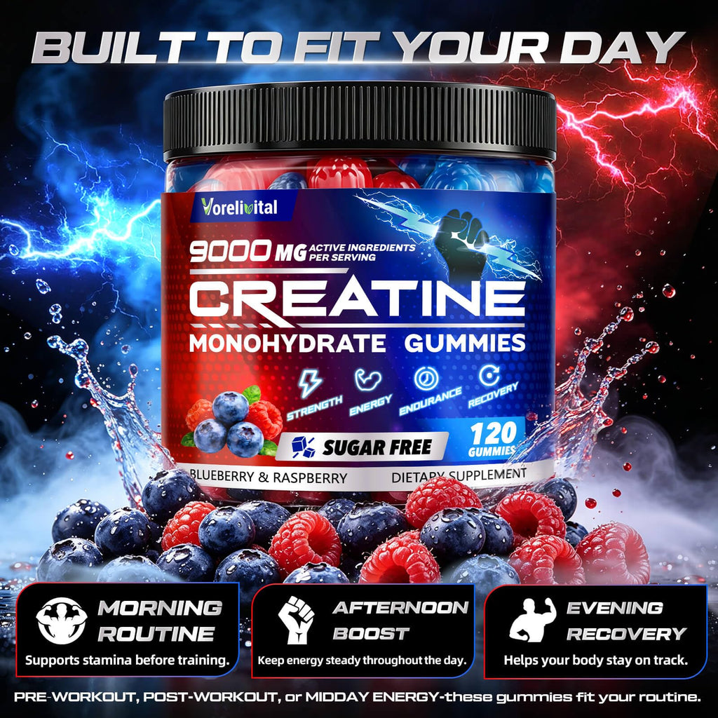 creatine gummies for muscle recovery
