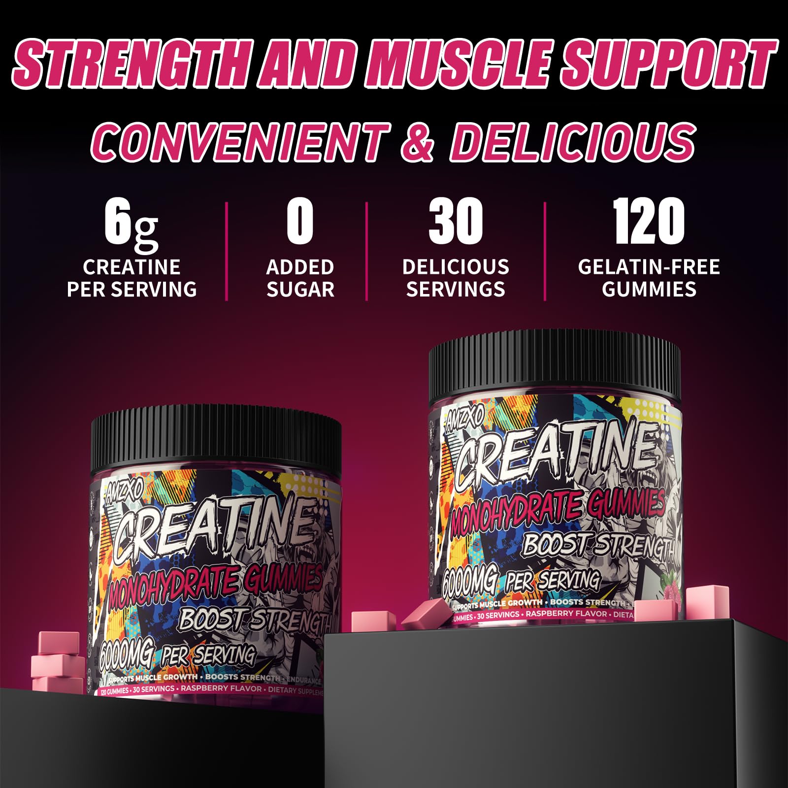 creatine gummies for muscle recovery