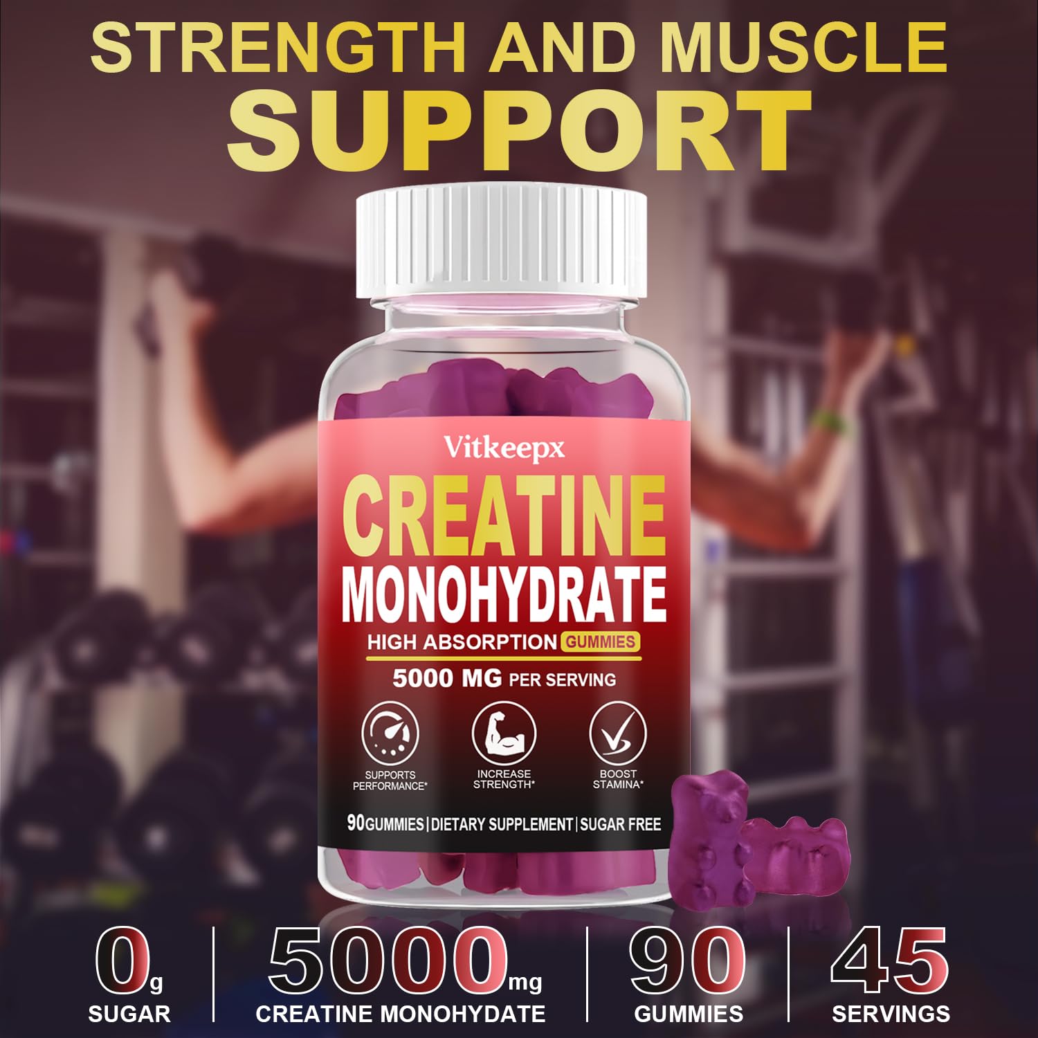 creatine gummies for muscle recovery