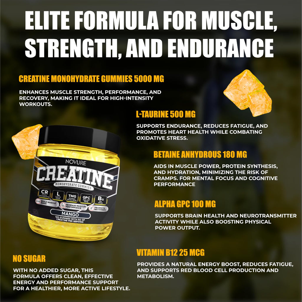 creatine gummies for muscle recovery