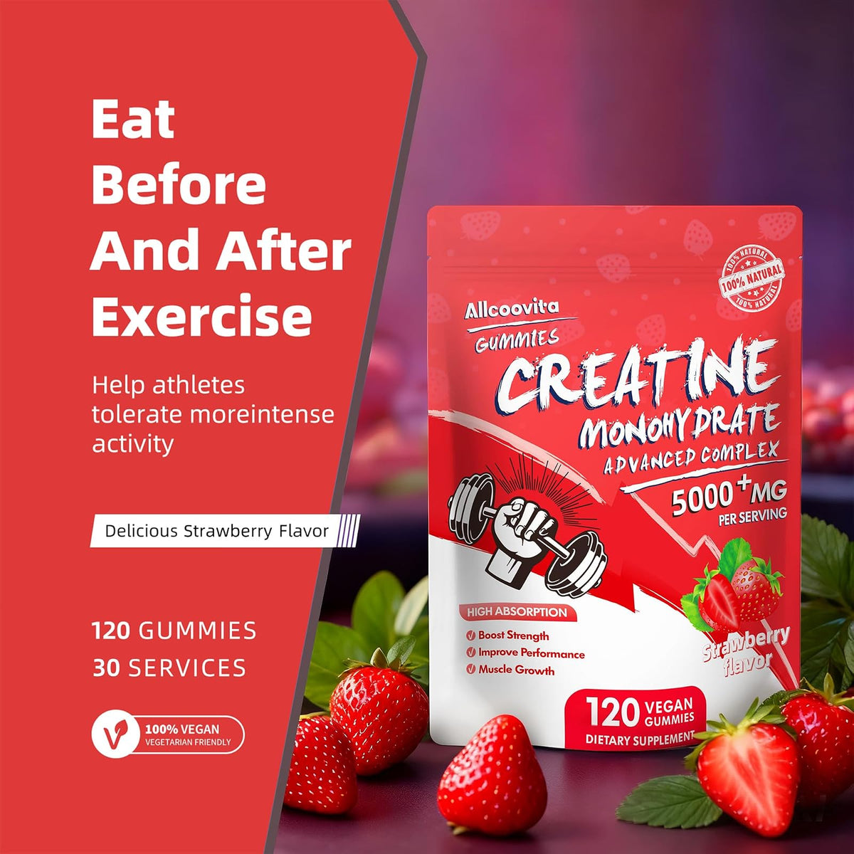 creatine gummies for muscle recovery