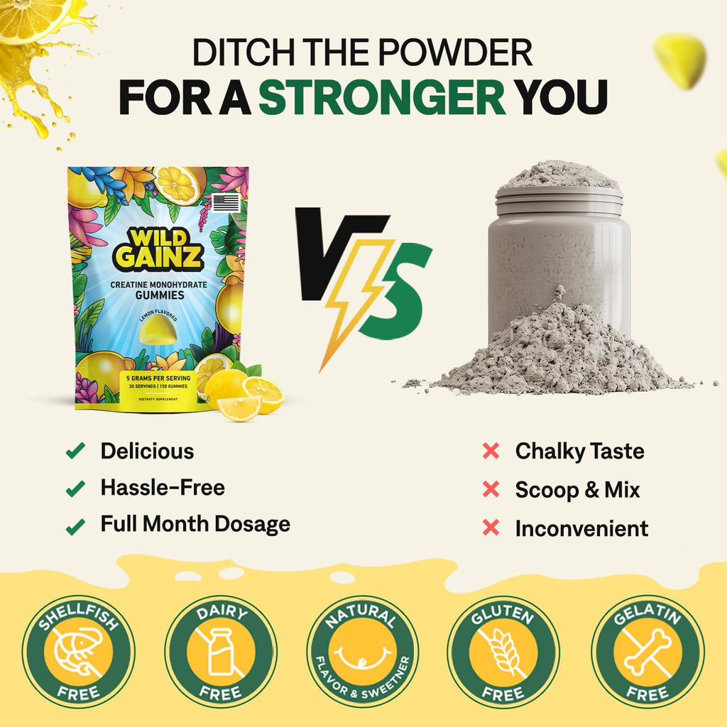 creatine gummies for muscle recovery