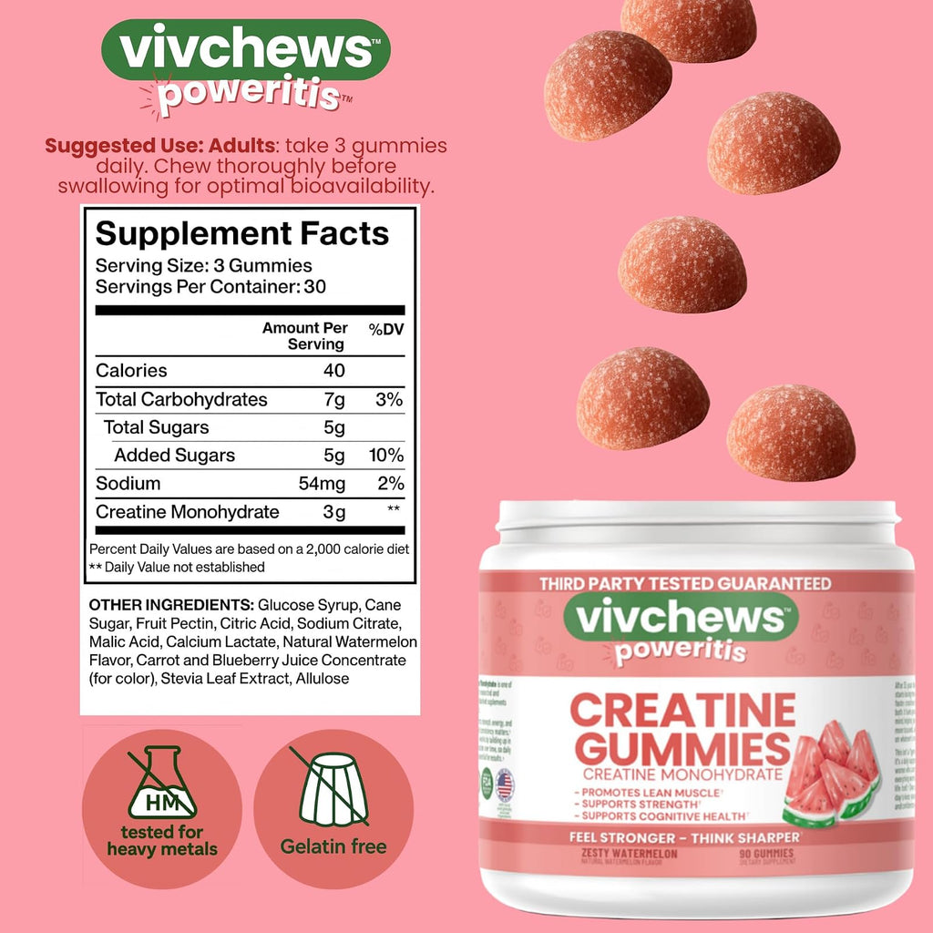 creatine gummies for muscle recovery