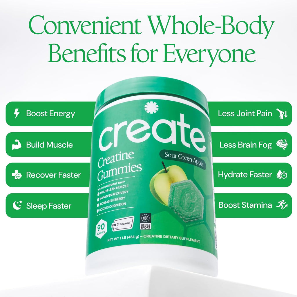 creatine gummies for muscle recovery