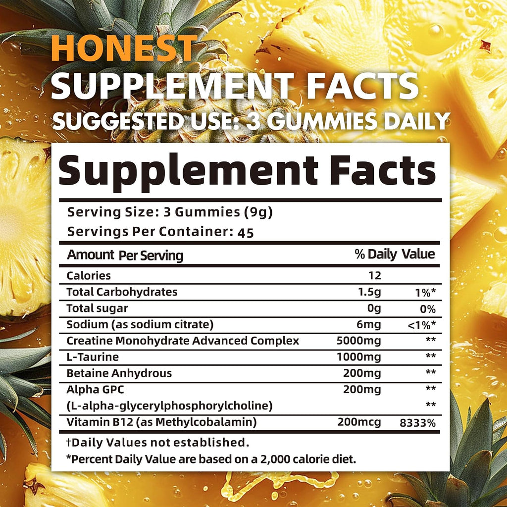 creatine gummies for muscle recovery
