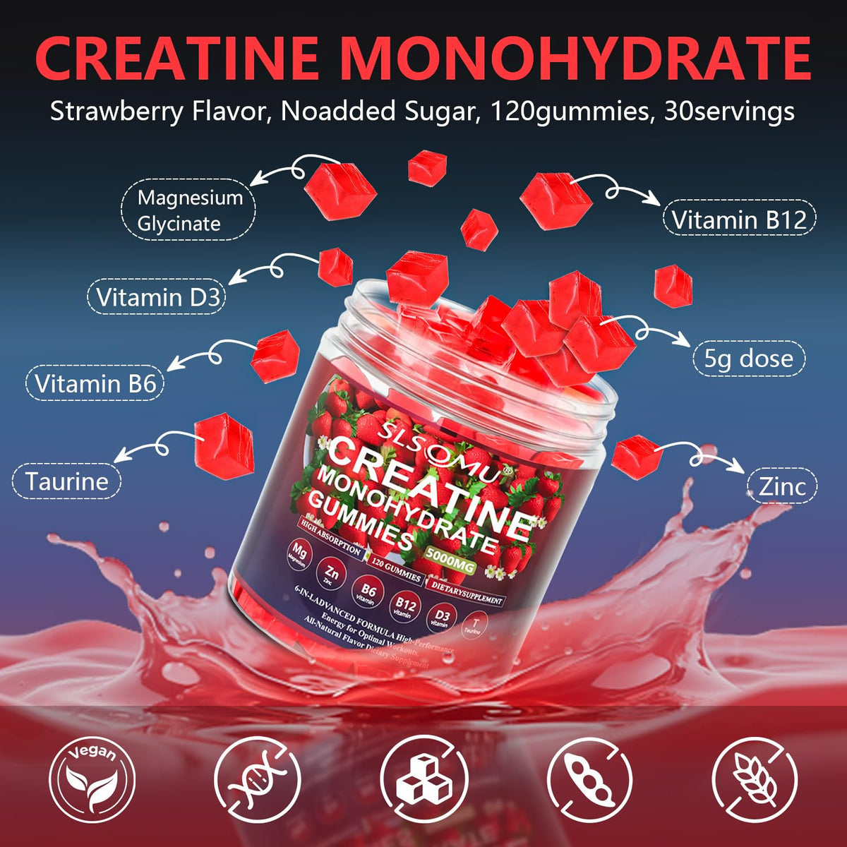 creatine gummies for muscle recovery