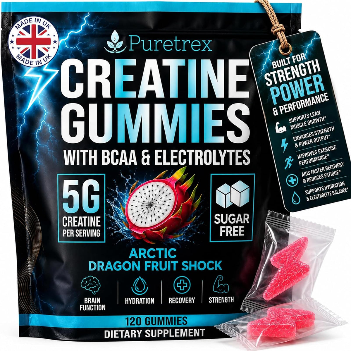 creatine gummies for muscle recovery